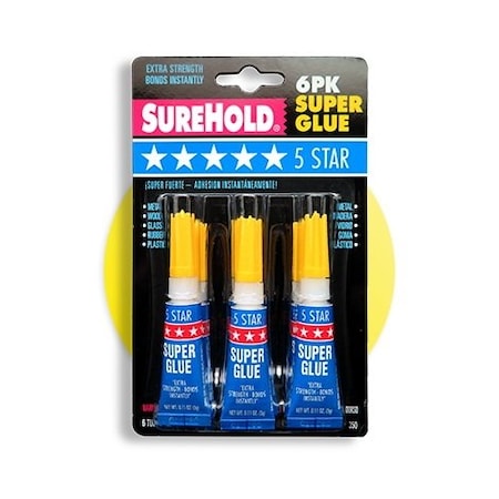 Surehold 3G 350 Super Glue, 6PK SH 350 | Zoro